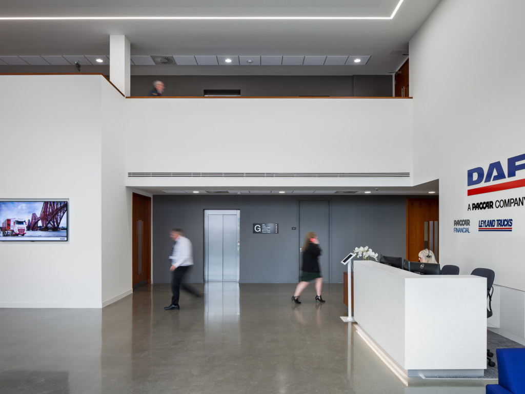 DAF Trucks Office Fit Out Case Study | Oktra