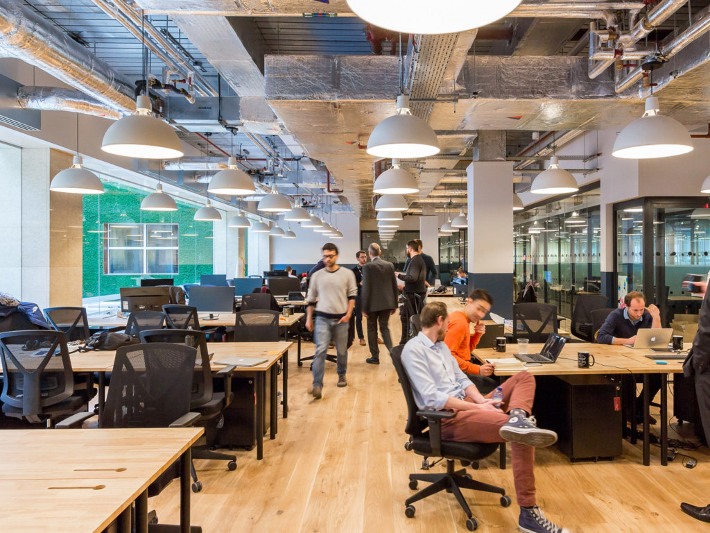 WeWork Waterhouse Square Coworking Design - Case Study | Oktra