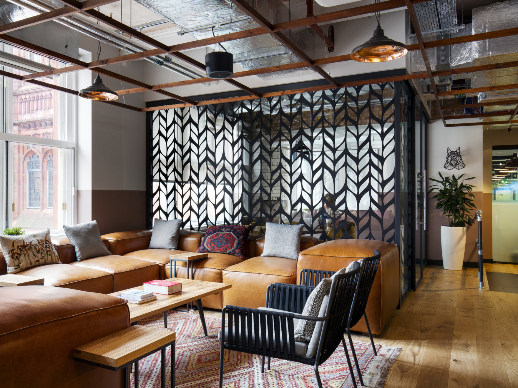 WeWork Waterhouse Square Coworking Design - Case Study | Oktra