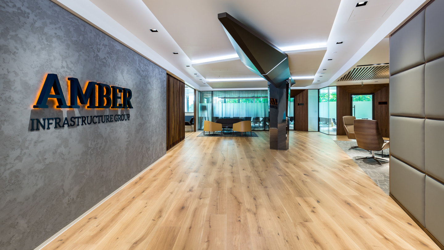 Office Design for Amber Infrastructure | Oktra