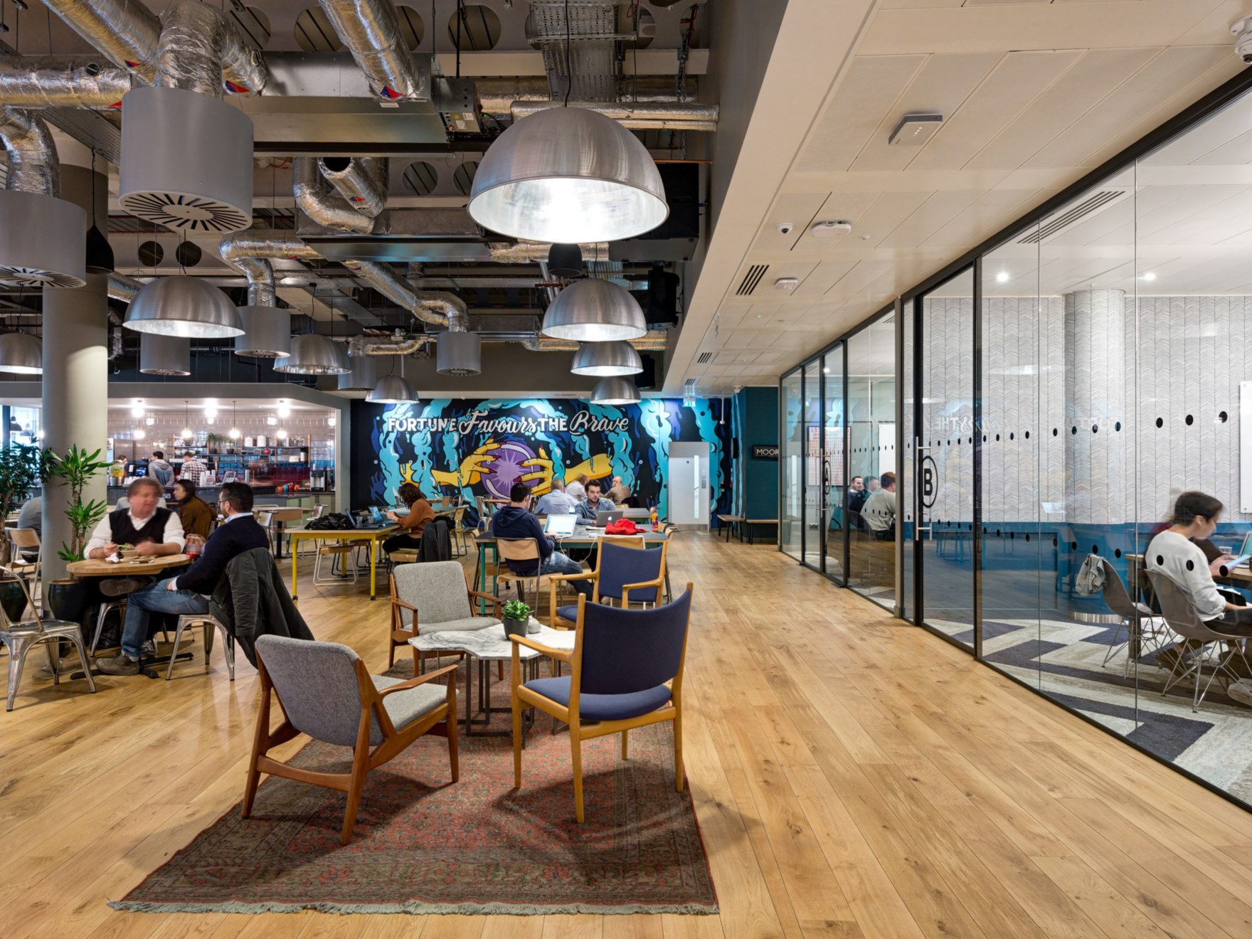 WeWork Moor Place Office Design - Case Study | Oktra