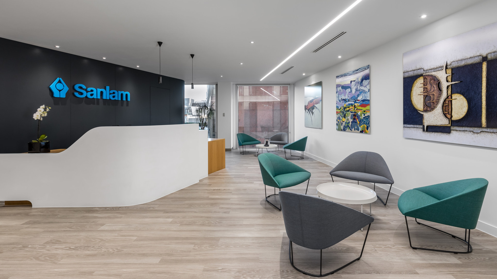 Sanlam’s London Office Refurbishment | Oktra Case Study