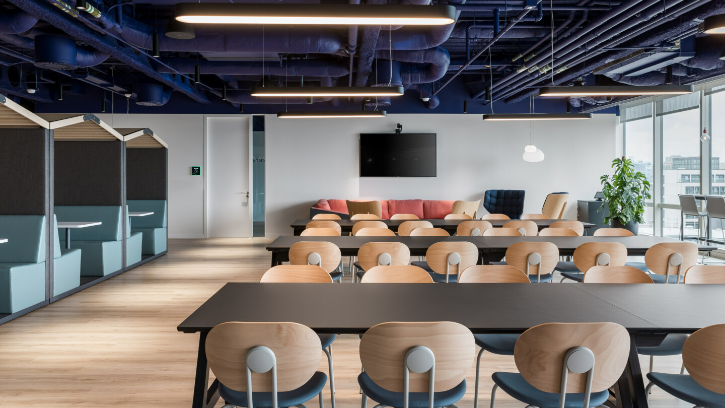 Cat B Office Fit Out for Trayport | Oktra Case Study