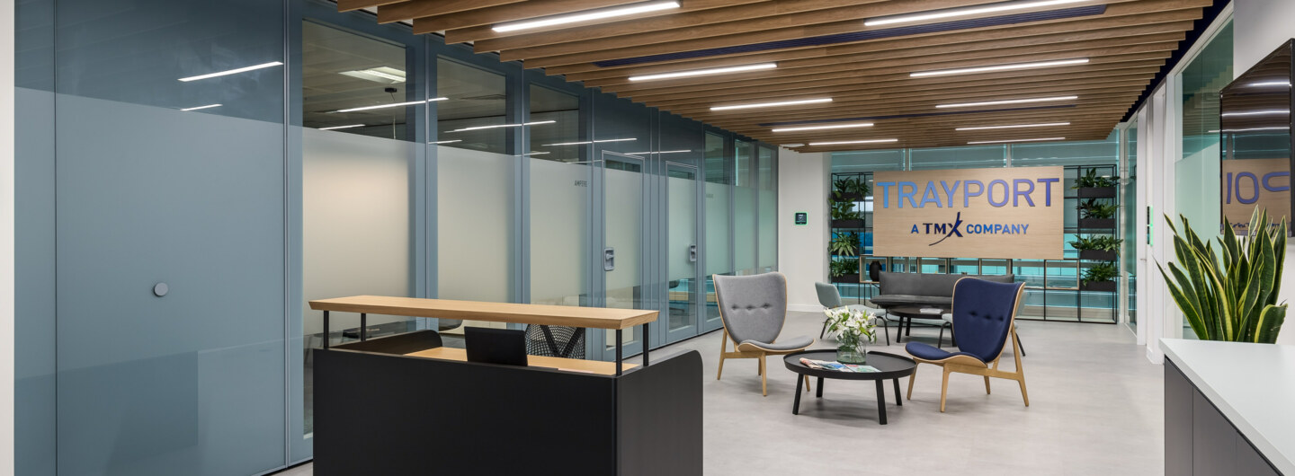 Cat B Office Fit Out for Trayport | Oktra Case Study