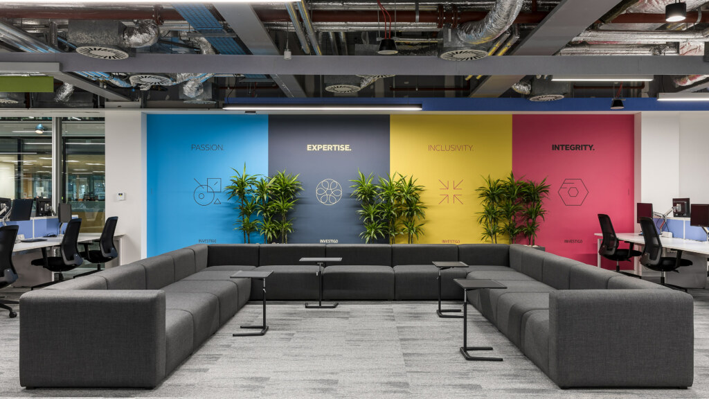 Office Design for Investigo's London Office | Oktra Case Study