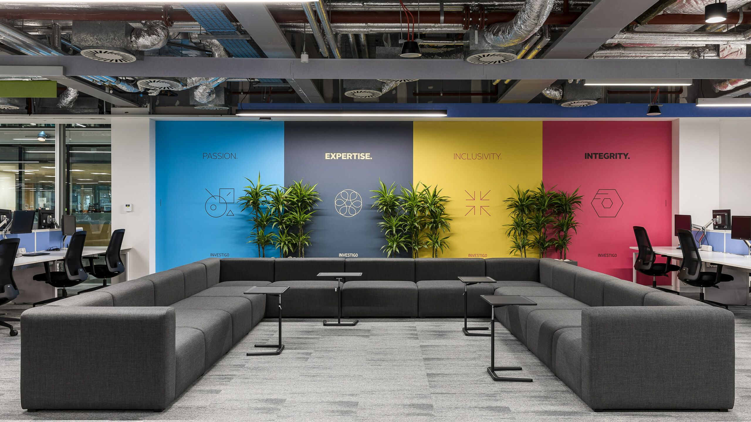 Office Design for Investigo's London Office | Oktra Case Study