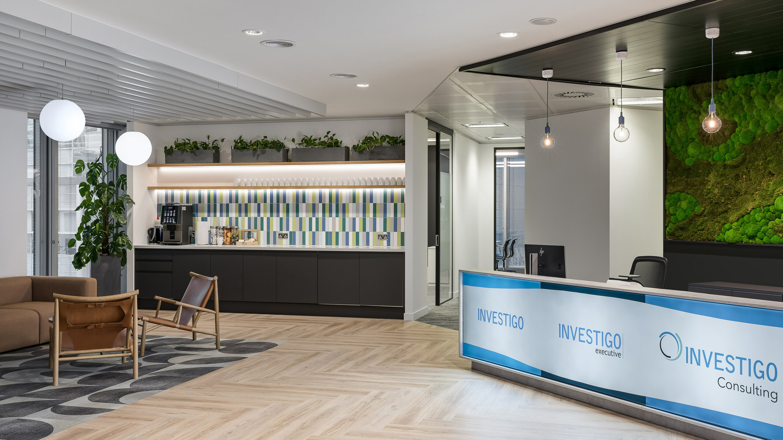 Office Design for Investigo's London Office | Oktra Case Study