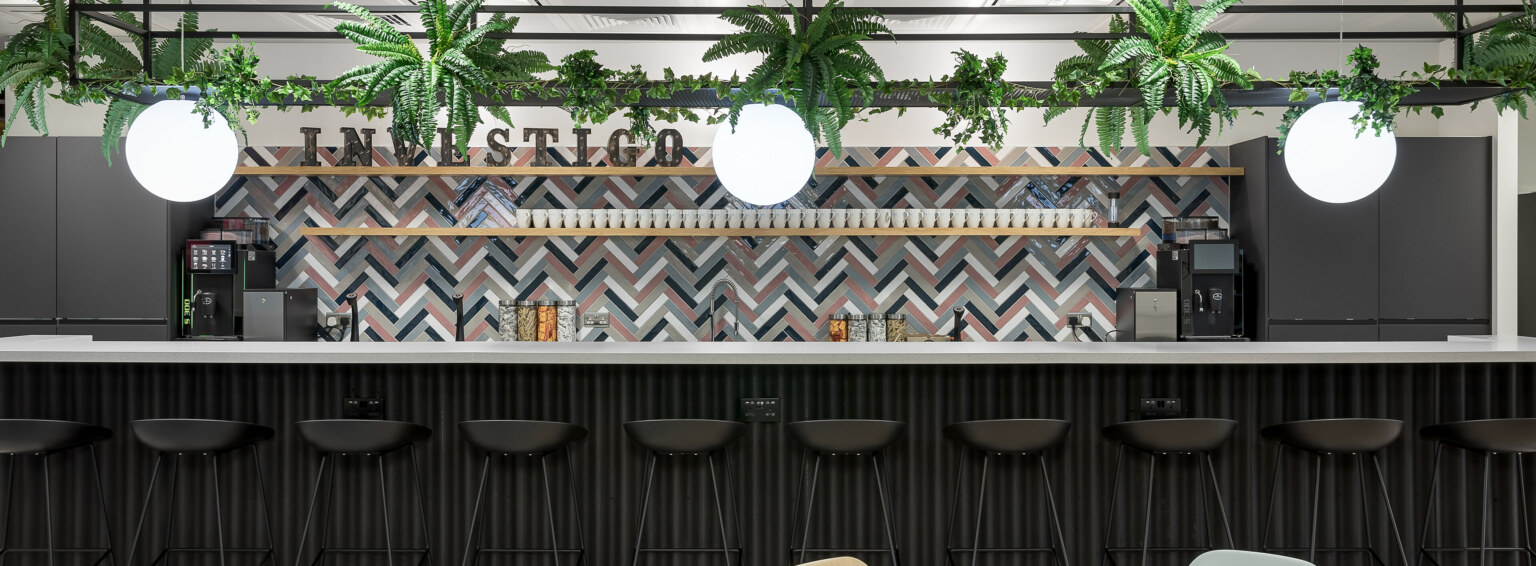 Office Design for Investigo's London Office | Oktra Case Study