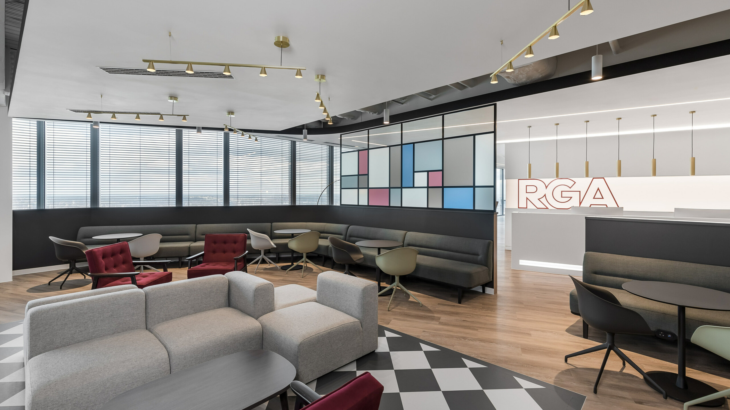 Office Design in 22 Bishopsgate for RGA | Oktra Case Study