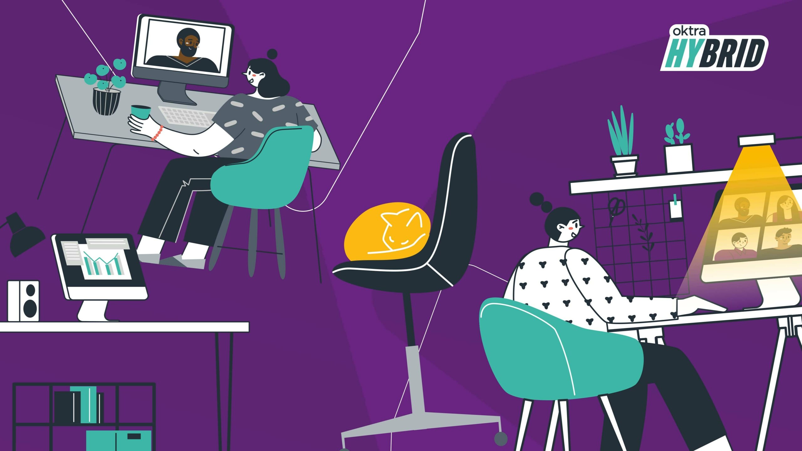 Hybrid Working: Is It Permanent? | Oktra
