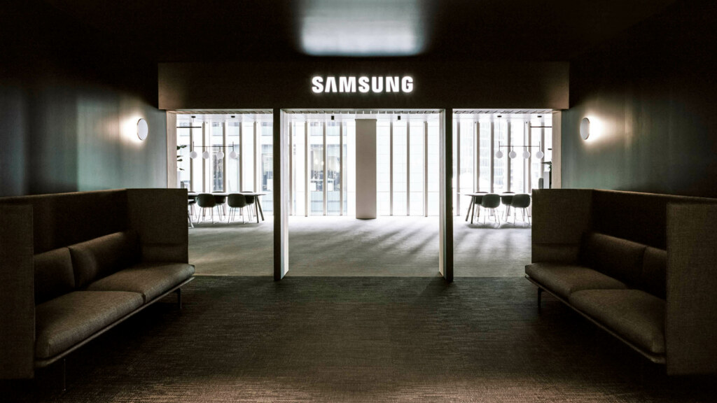 Cat B Fit Out for Samsung Design | Technology Firm Office Fit Out