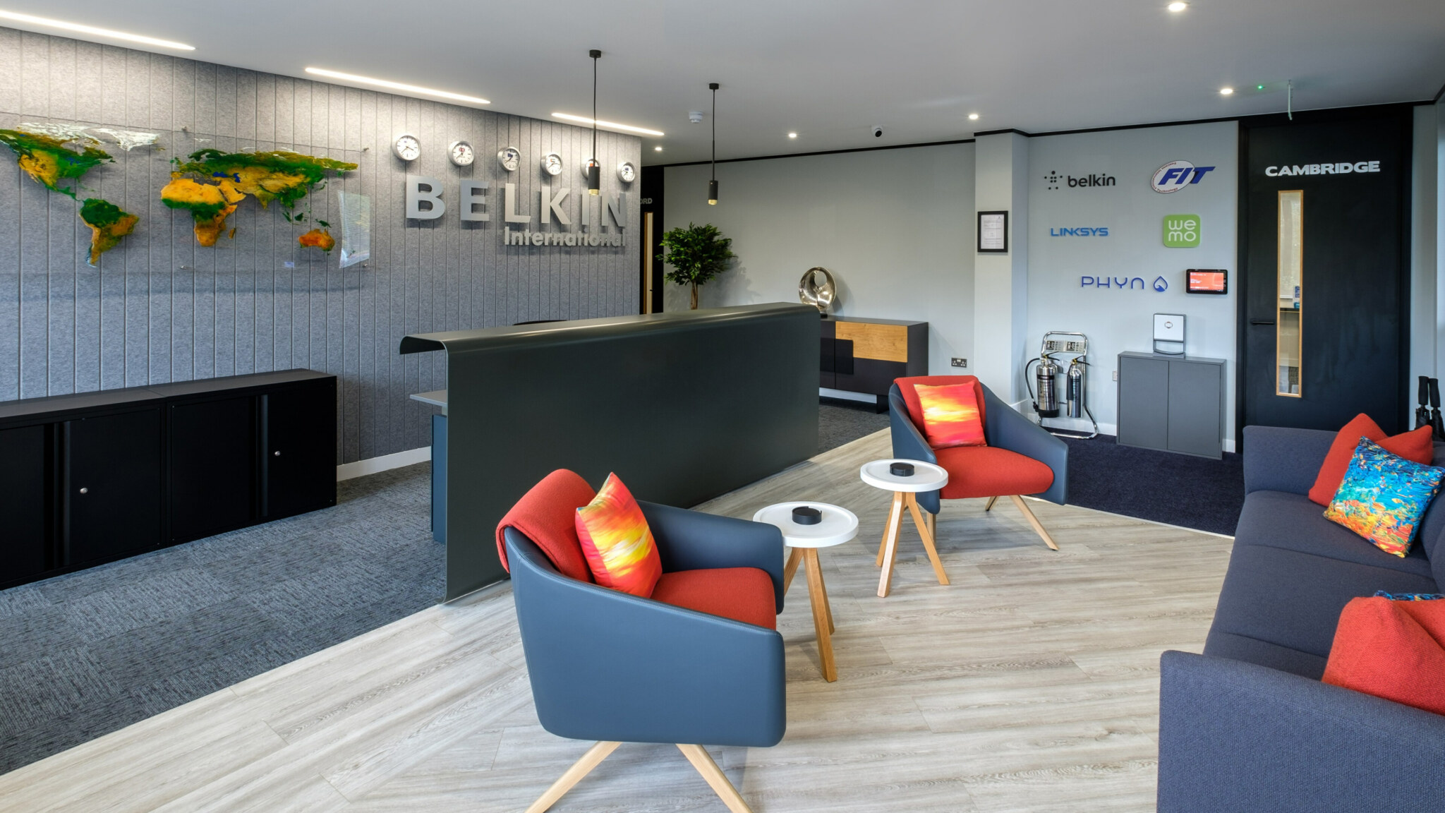 Cat B Fit Out for Technology Firm Belkin | Oktra