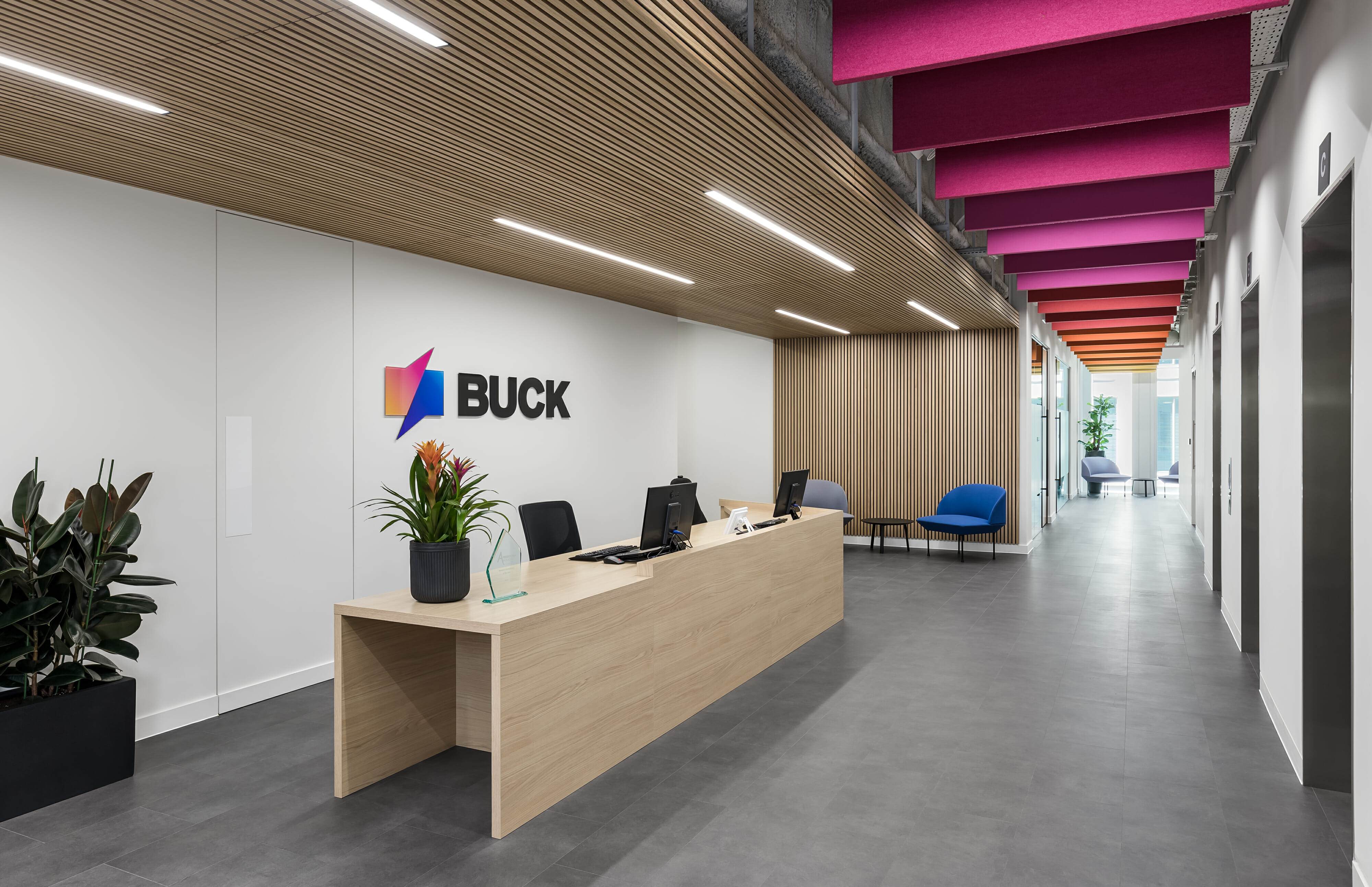 Cat B Office Fit Out in London for Buck | Oktra Case Study