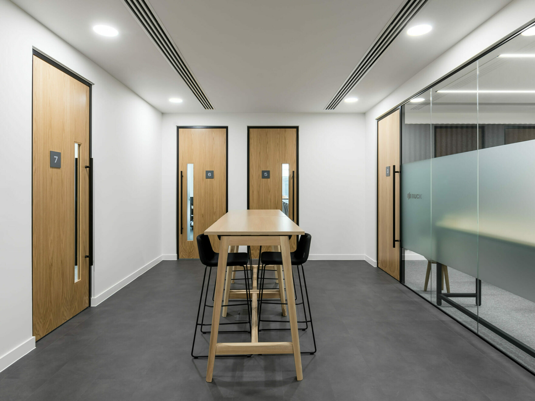 Cat B Office Fit Out in London for Buck | Oktra Case Study