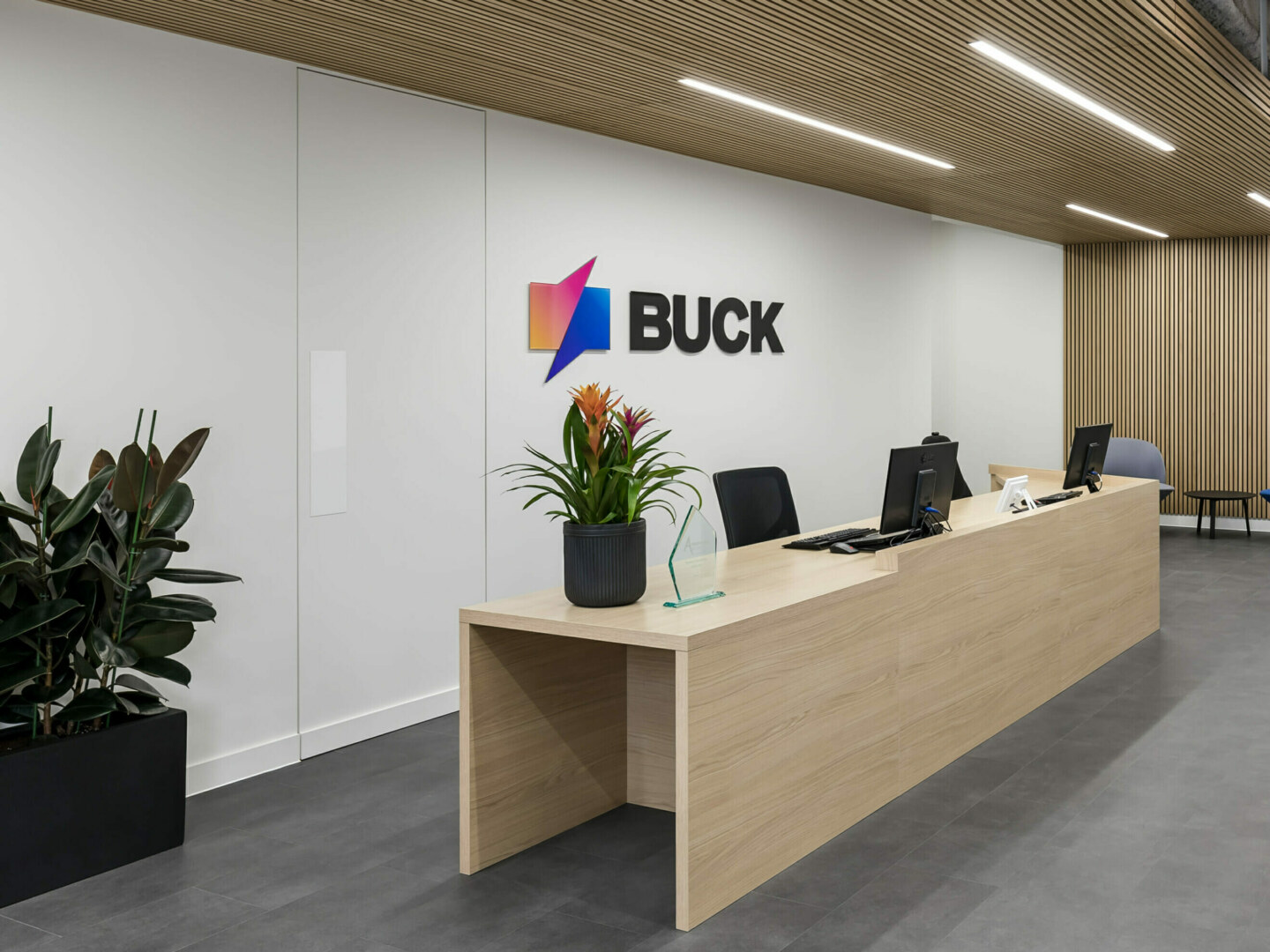 Cat B Office Fit Out in London for Buck | Oktra Case Study