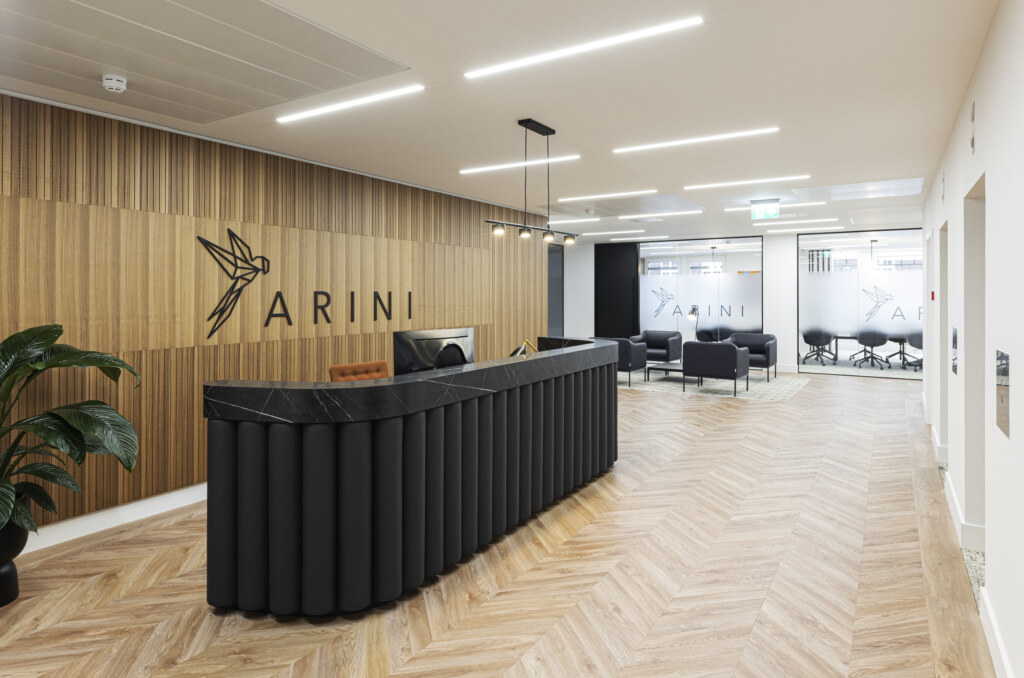 Cat B Fit Out for Financial Firm Arini | Oktra Case Study