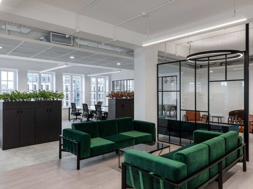 Cat A+ Fit Out of The Corner Building for RE Capital