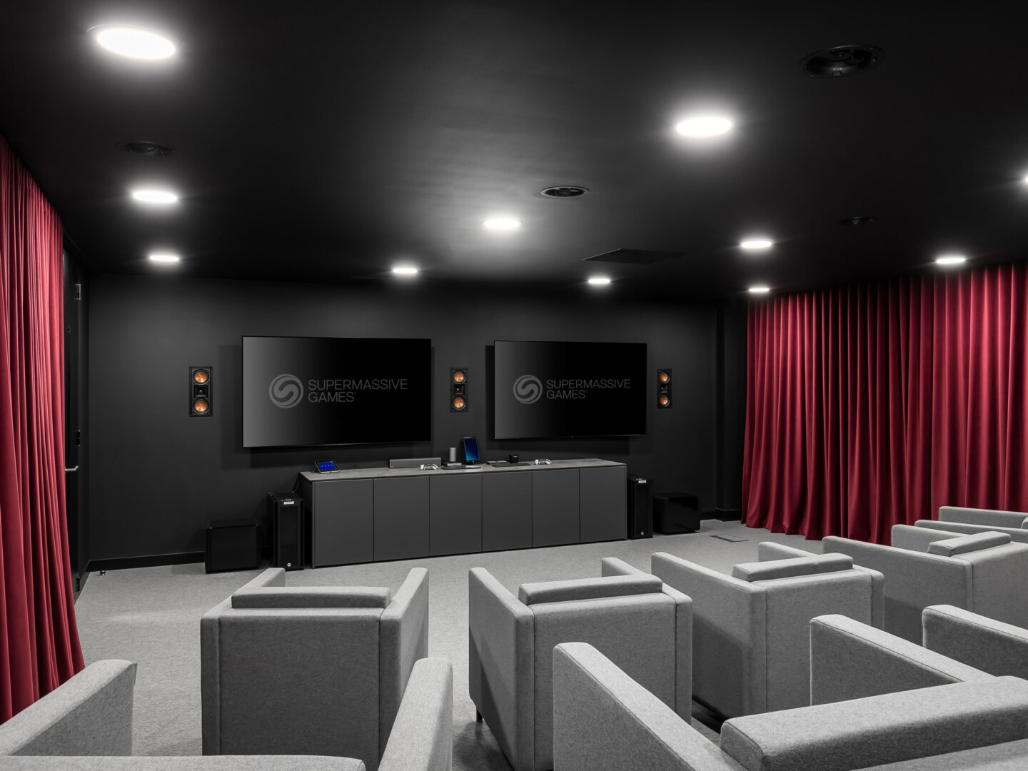 Cat B Fit Out for Supermassive Games | Oktra Case Study