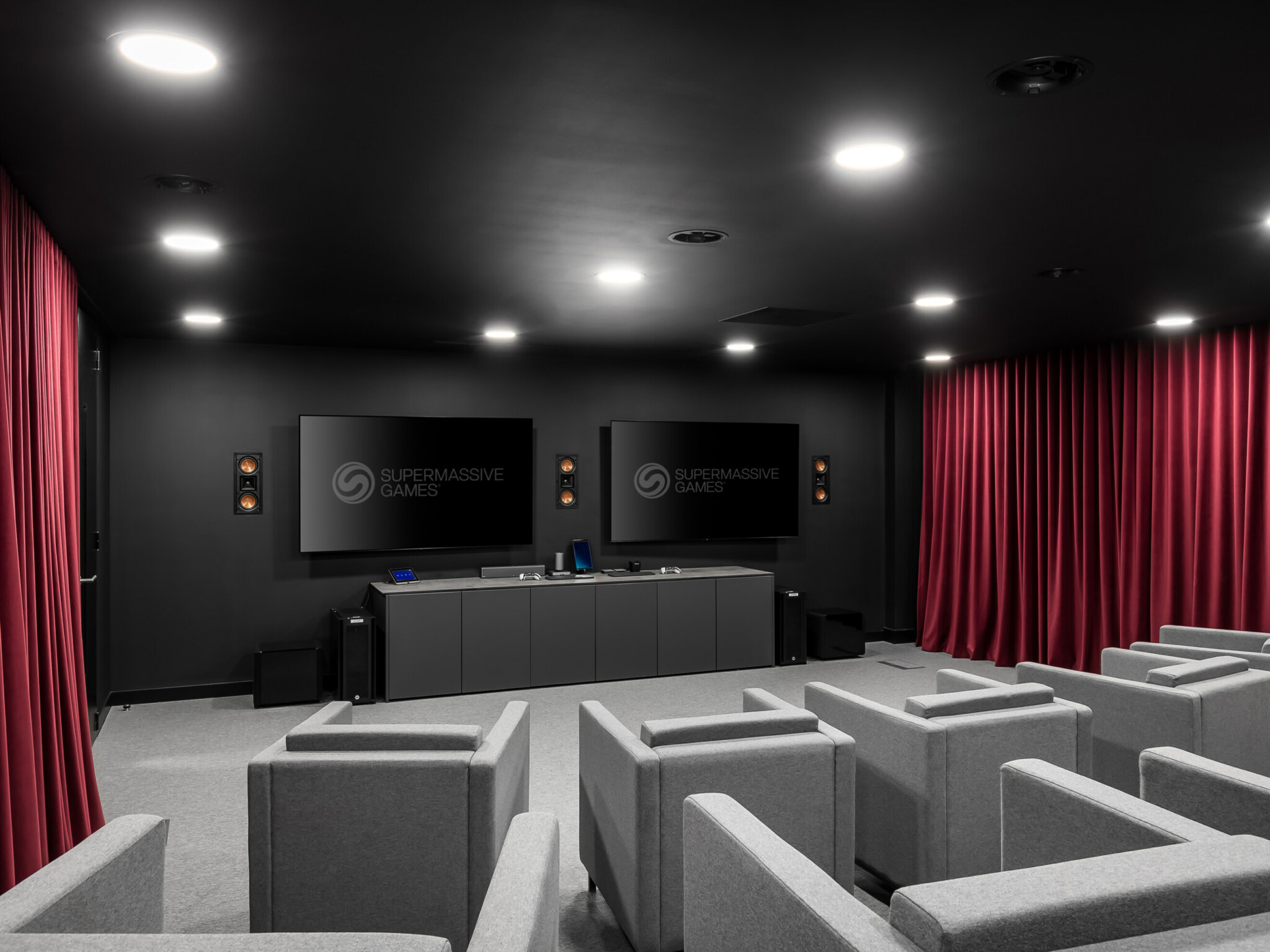 Cat B Fit Out for Supermassive Games | Oktra Case Study