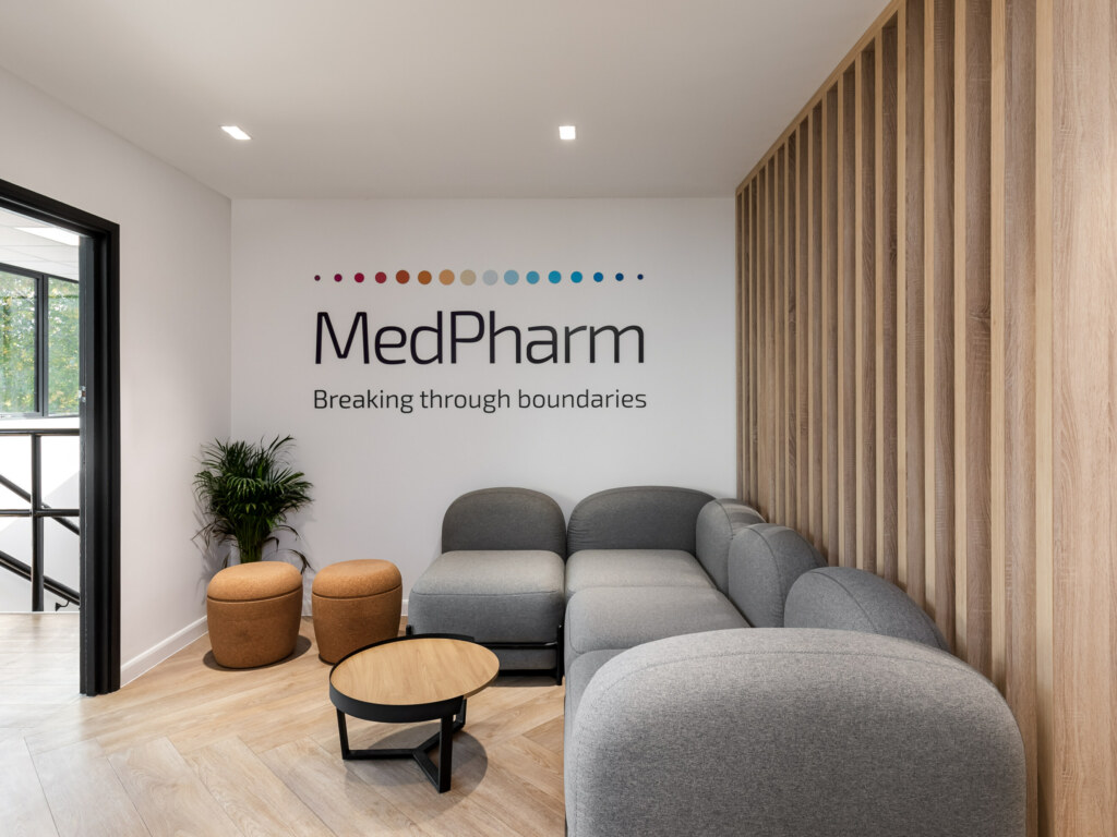 Office Fit Out for Pharmaceuticals Firm MedPharm | Oktra