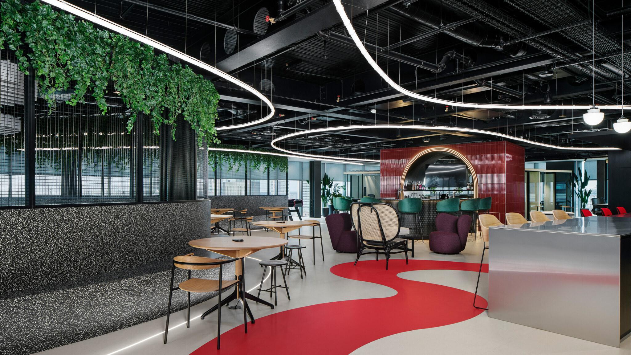 Biophilic working environment