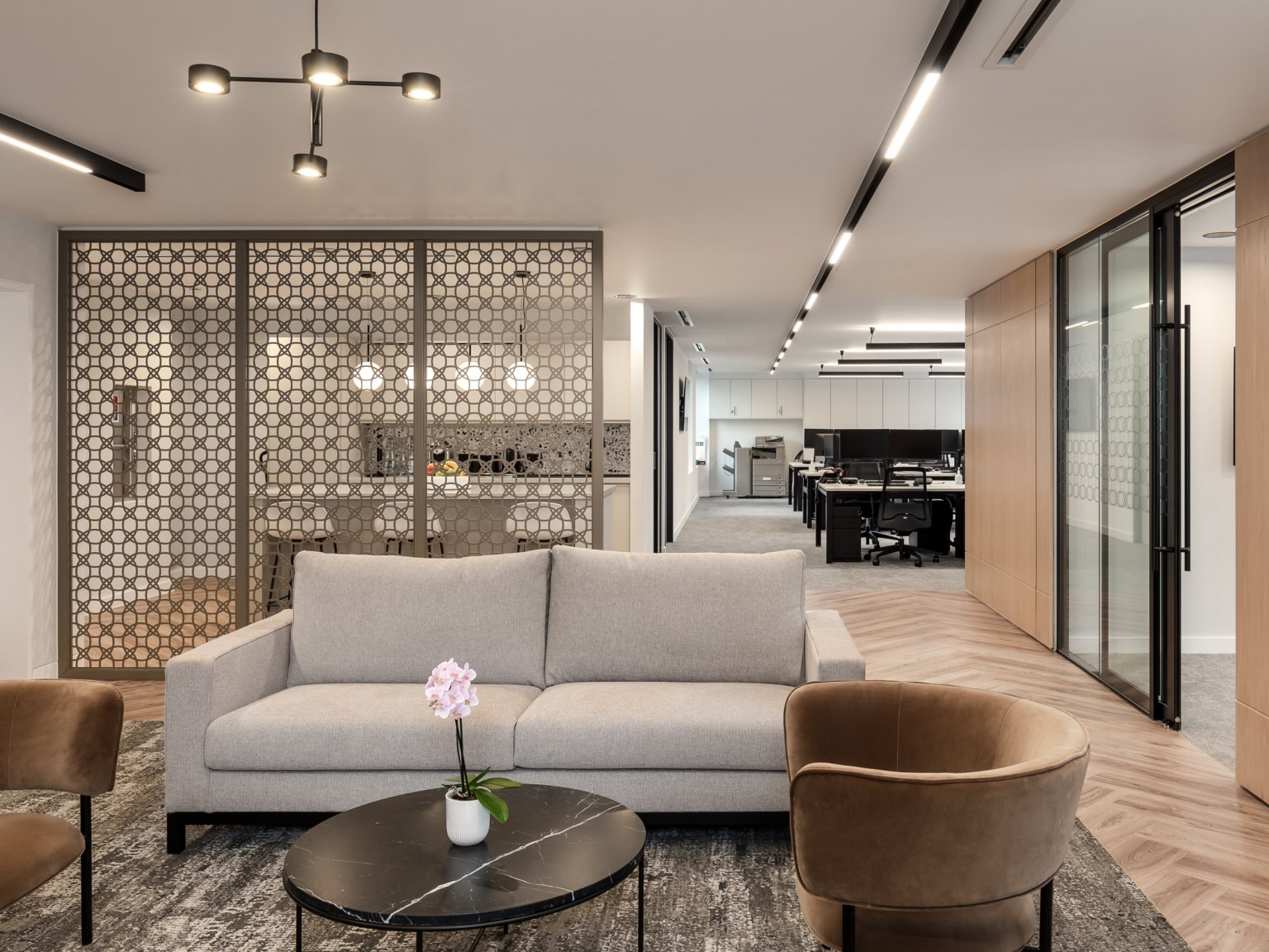 Office Design for Bank of London & The Middle East