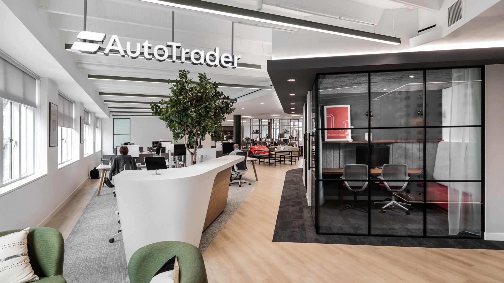 Office Design for Auto Trader | Oktra Case Study