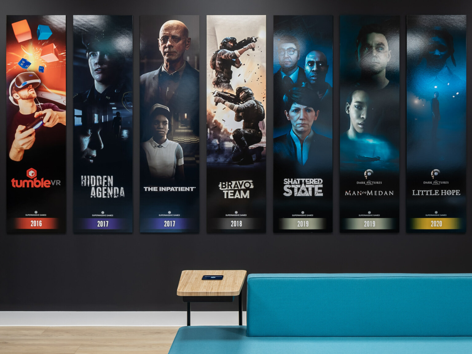Cat B Fit Out for Supermassive Games | Oktra Case Study