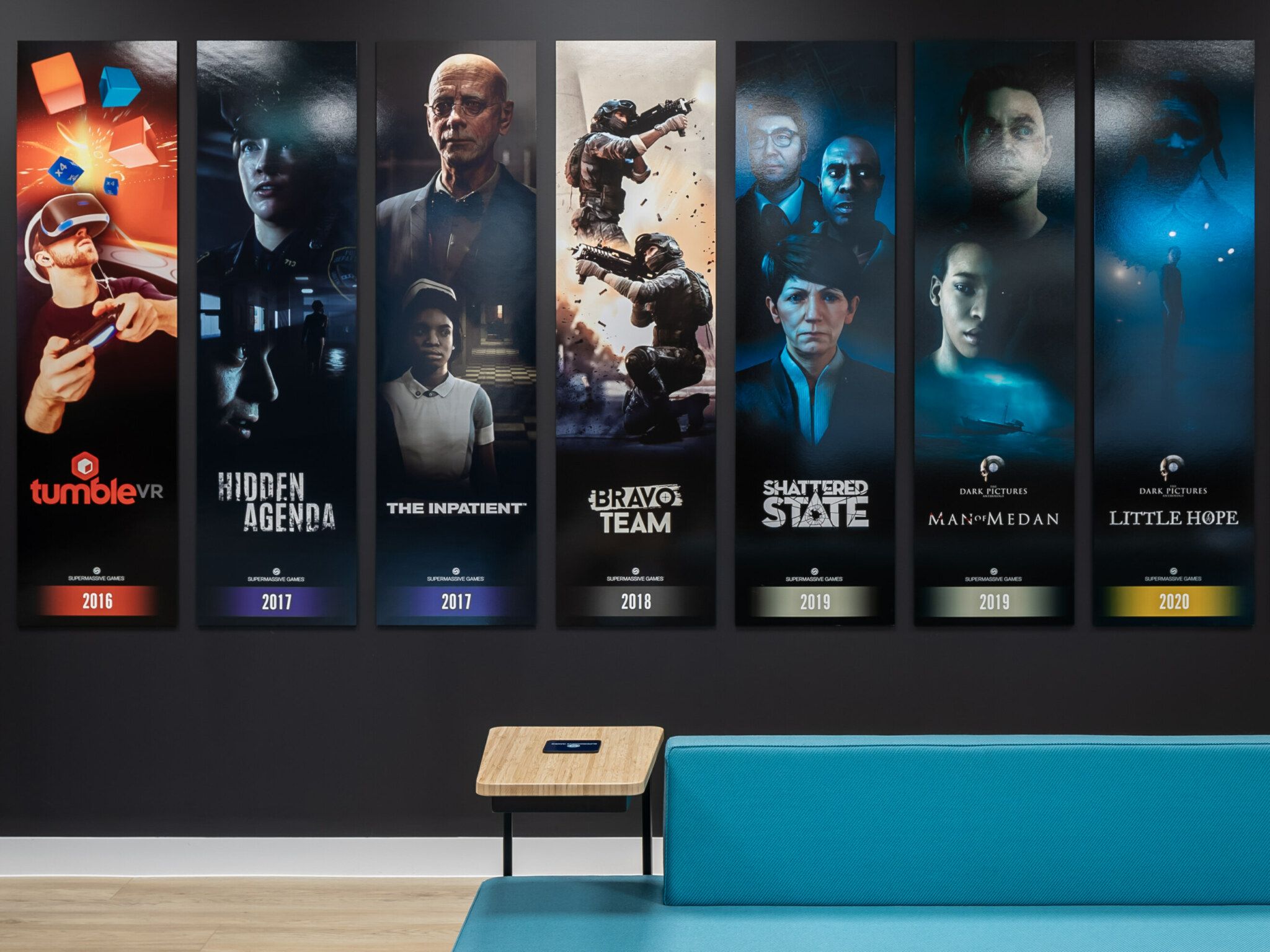 Cat B Fit Out for Supermassive Games | Oktra Case Study