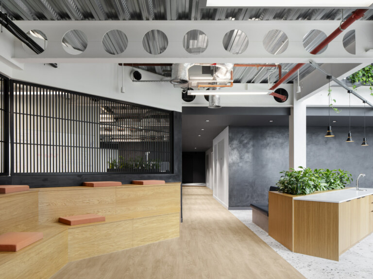 Double Eleven Office Inspired by Ancient Egyptian Symbolism