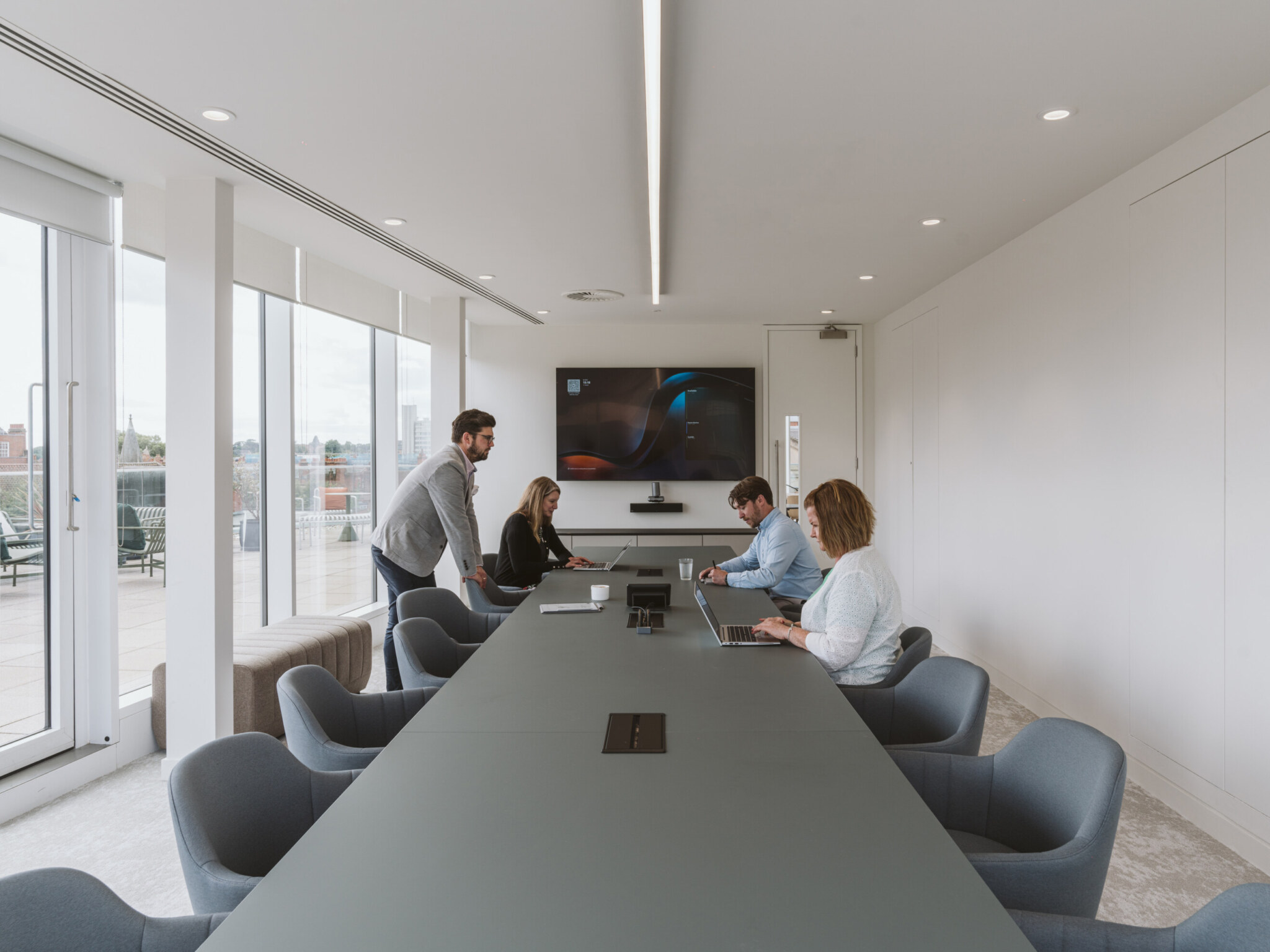 Reading Office Design for Crowe UK | Oktra Case Study