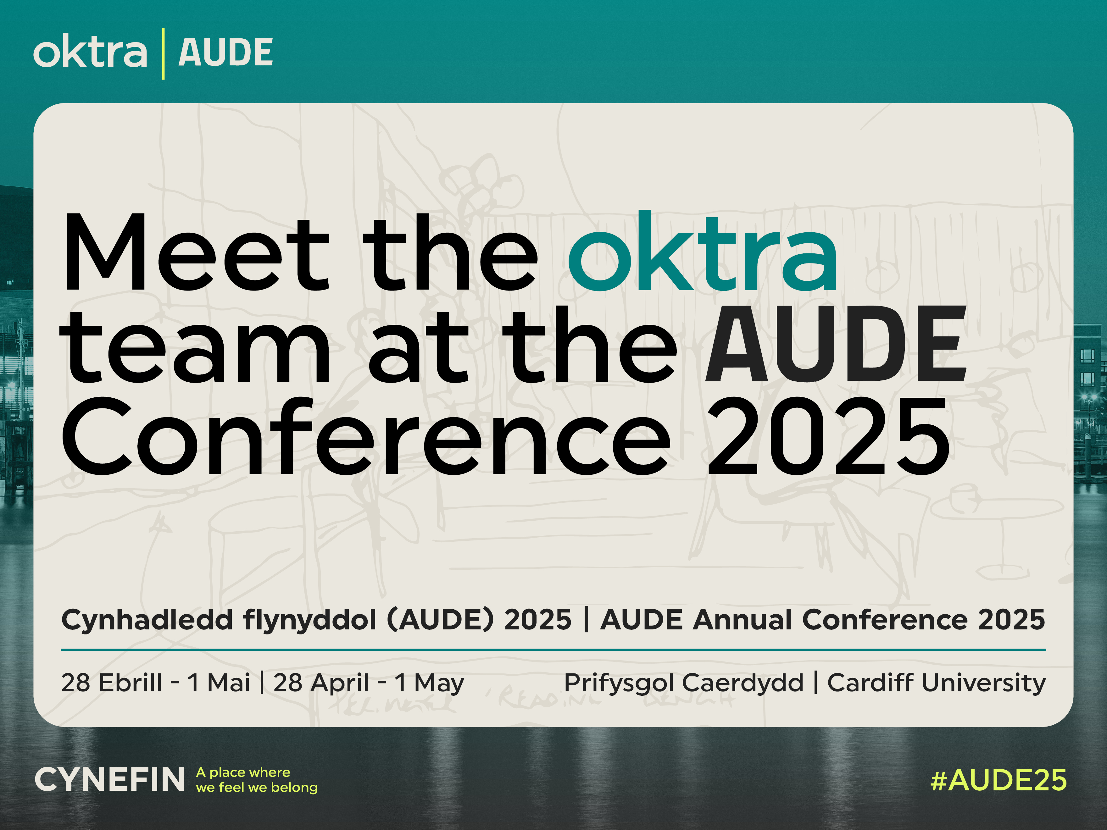 Oktra at the AUDE Conference 2025