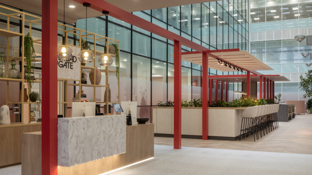 Flexible Serviced Office Design at Broad Gate | Oktra Case Study