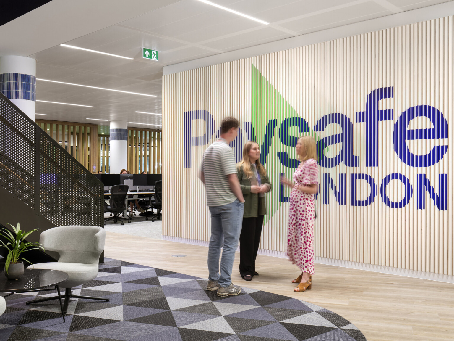 Collaborative Workplace Design for Paysafe in EC2 | Oktra Case Study