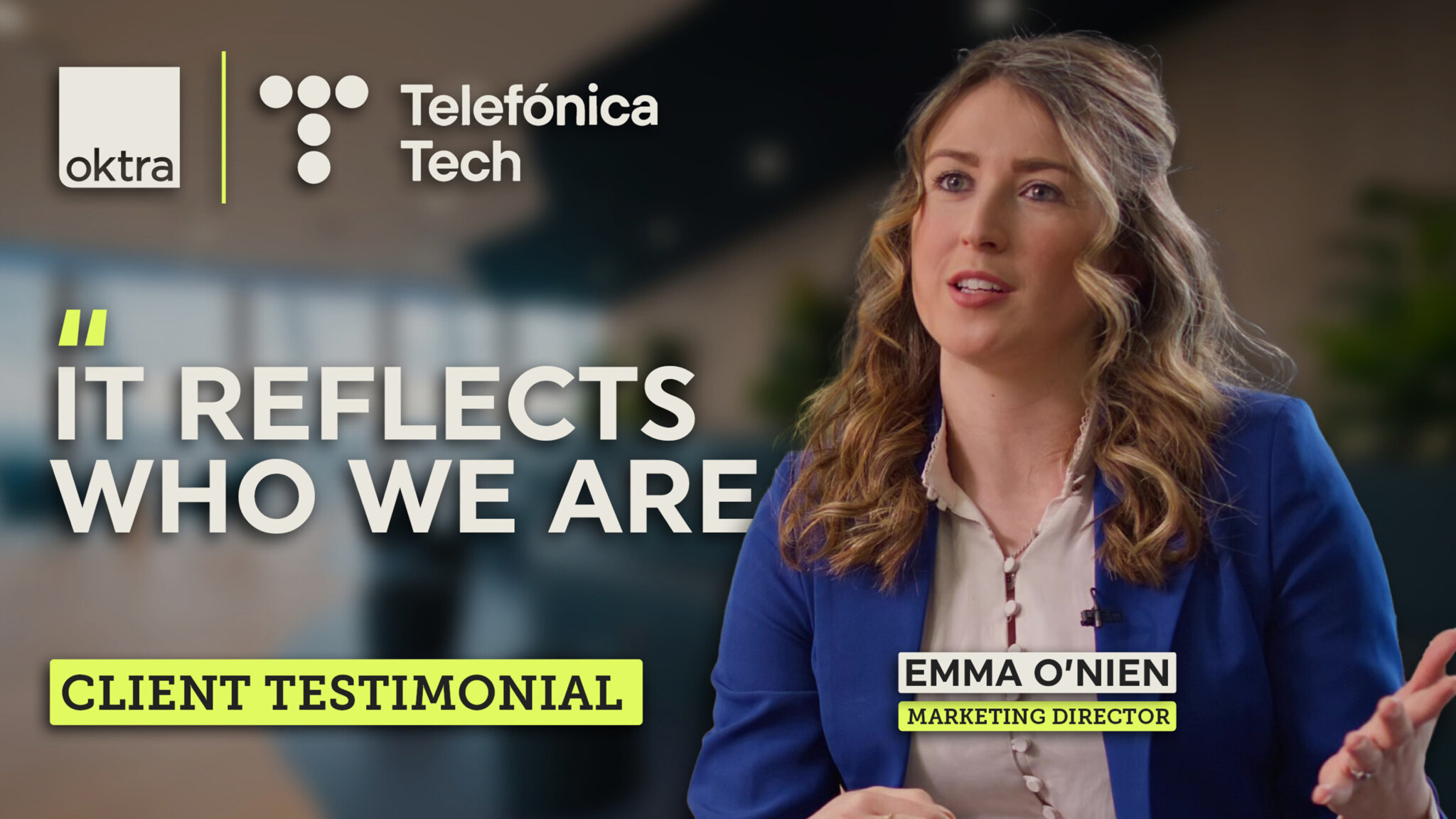 Landmark London HQ for Telefónica Tech UK&I | Oktra Case Study