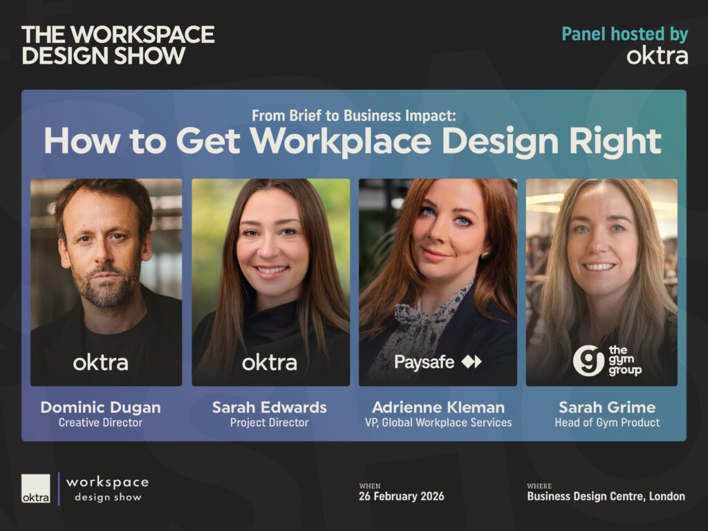 Oktra Hosts Panel at The Workspace Design Show 2026